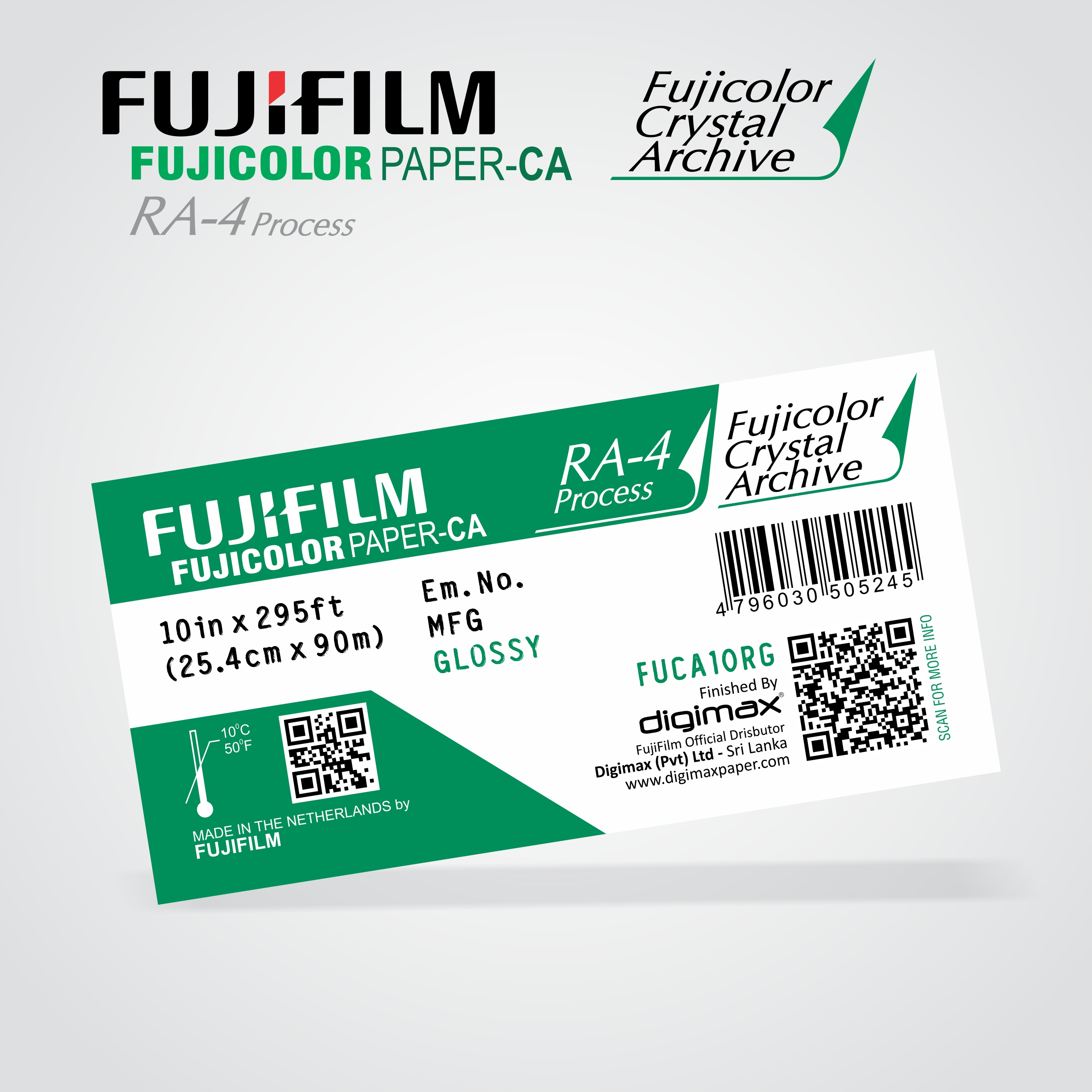 Fuji-CA-10R x 90m-Glossy – Photo and Inject Papers